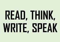 Leaders Think, Speak, Read, and Write | Leadership in Action