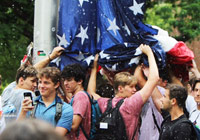Fraternity Brothers Save the American Flag | Leadership in Action