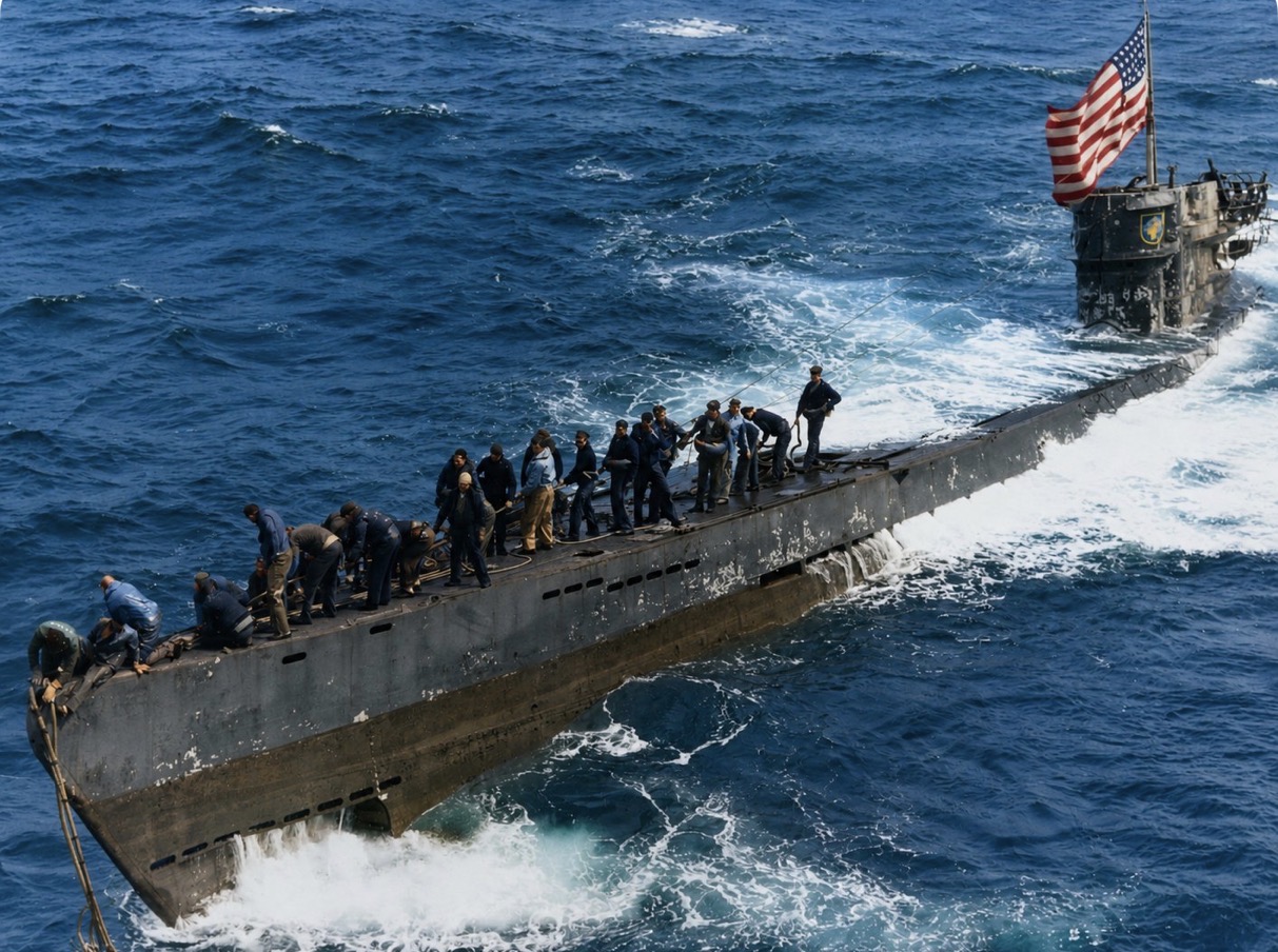 Heroic Capture of German U-Boat | Leadership in Action